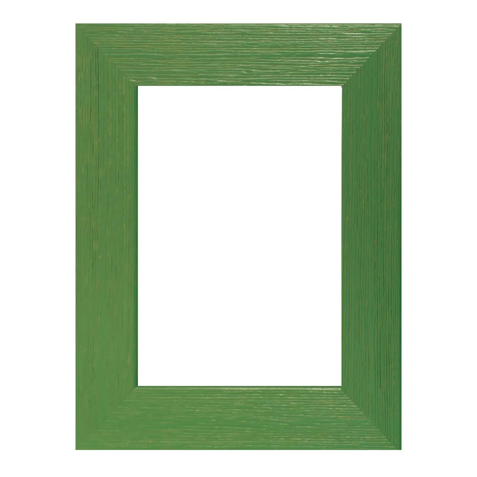 Cornice13x18 cm in legno verde lucido Color | Leroy Merlin