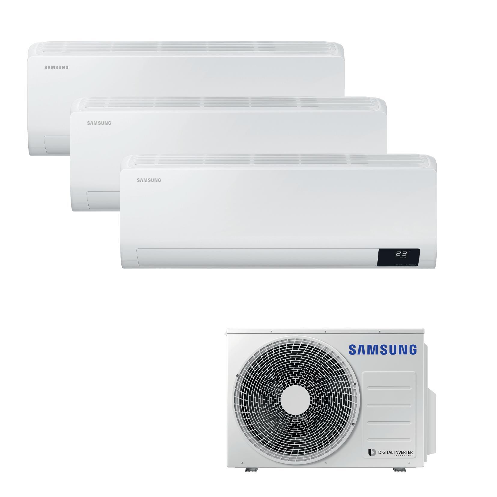 Condizionatore a muro multisplit SAMSUNG Luzon 9+9+12 9 + 9 + 12 18000 ...