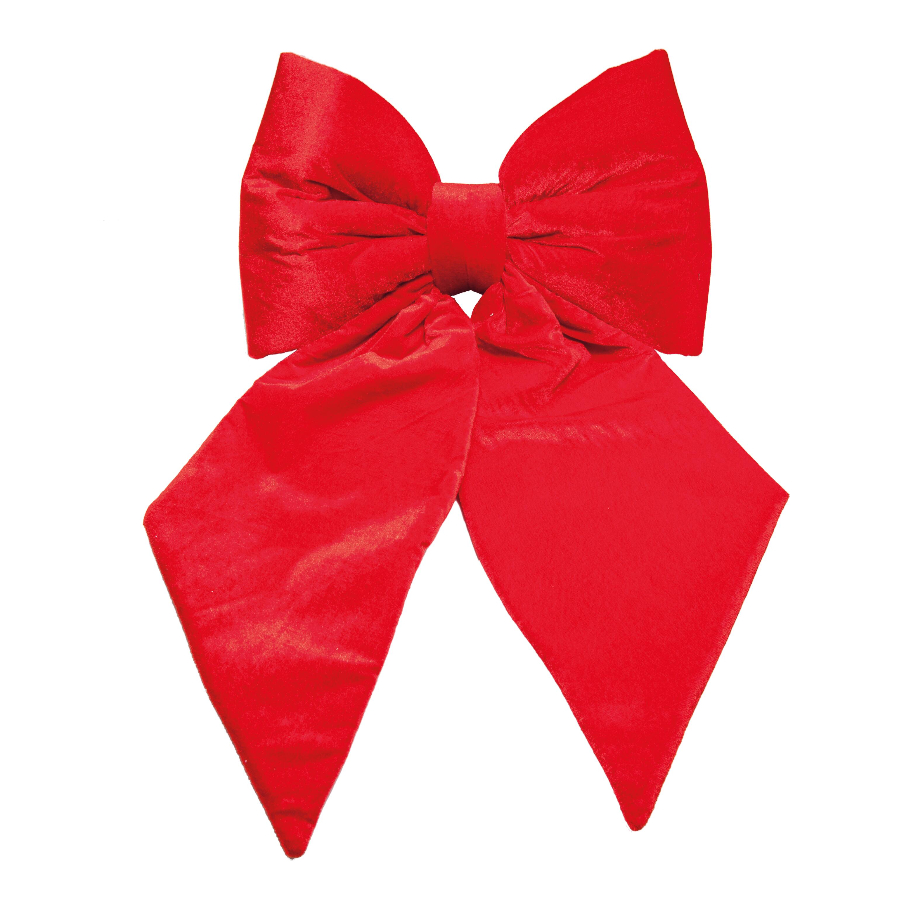 Fiocco natalizio H 30 cm, , colore rosso | Leroy Merlin