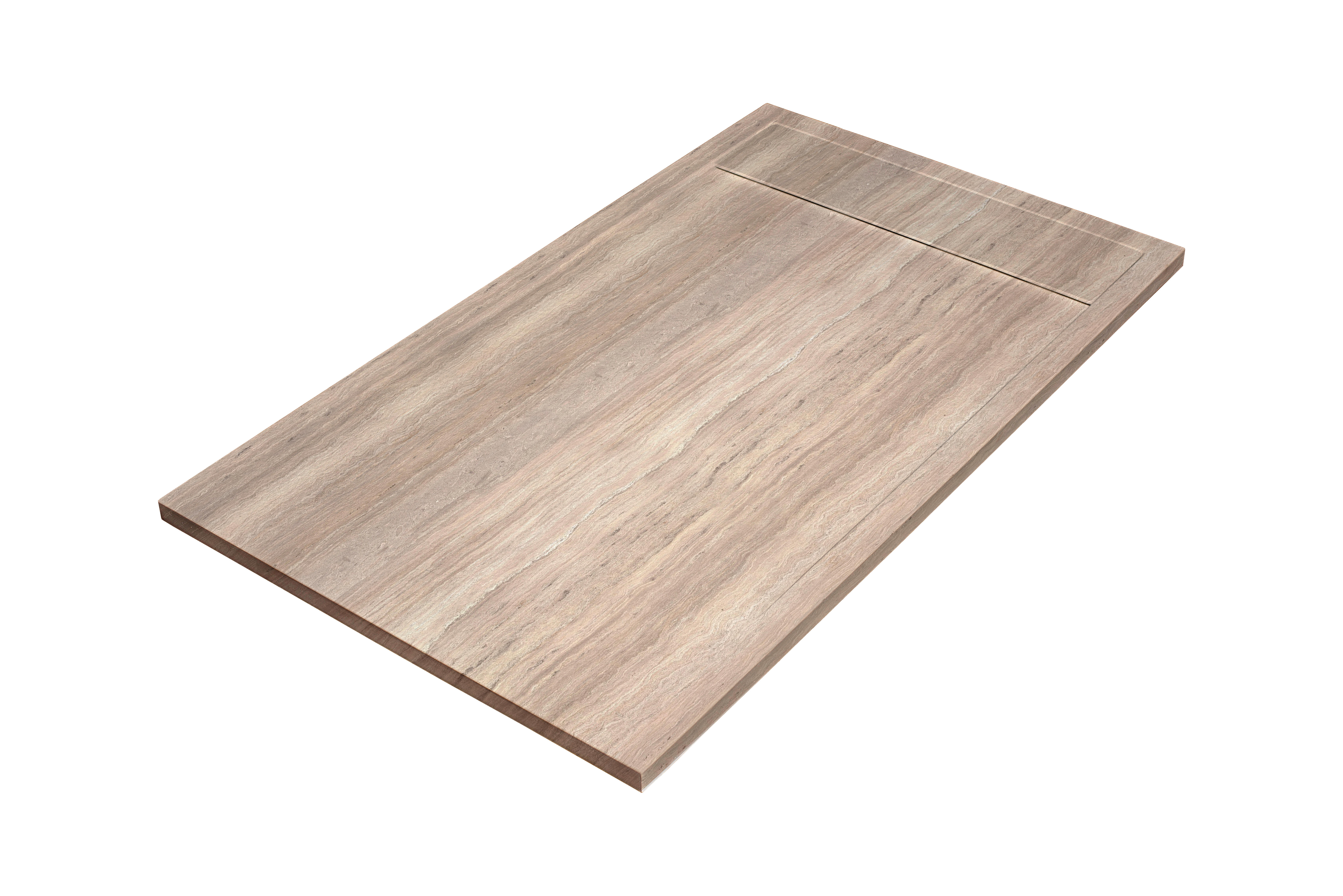 Receveur de douche résine beige L.120 x l.90 Neo | Leroy Merlin