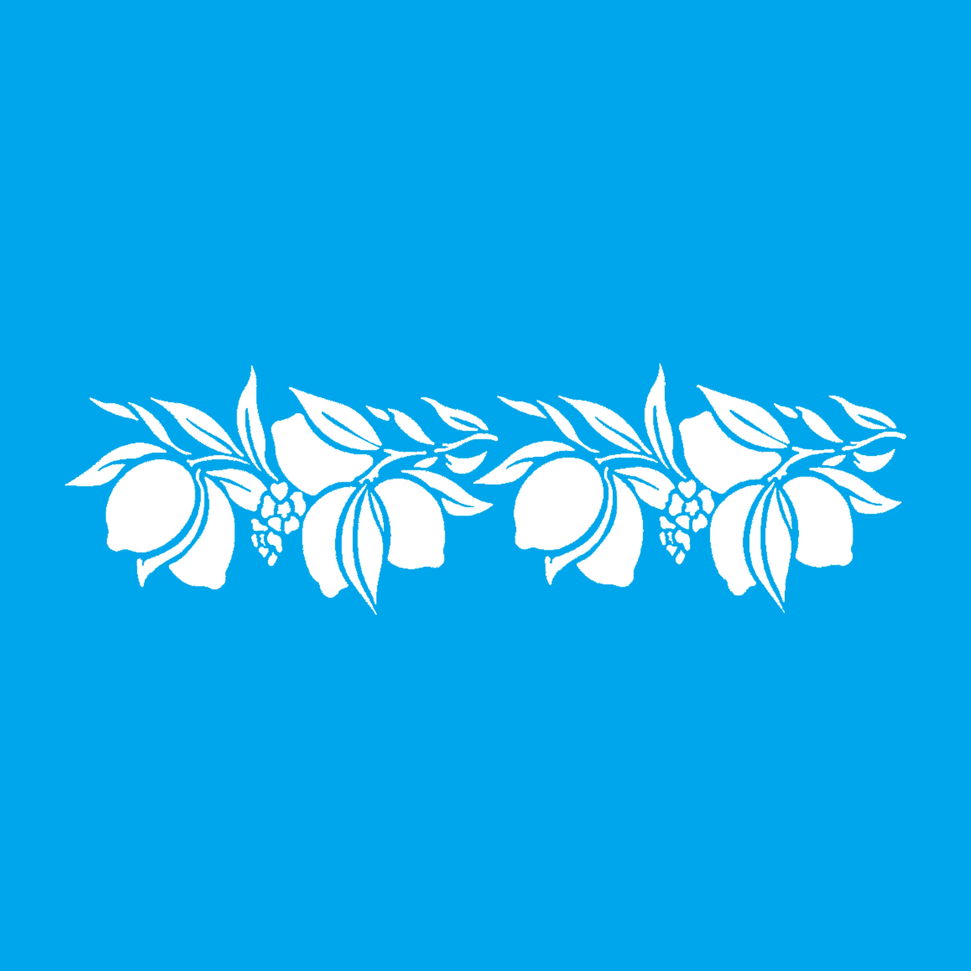 Stencil tema frutti e fiori FLEUR 15 x 40 cm | Leroy Merlin