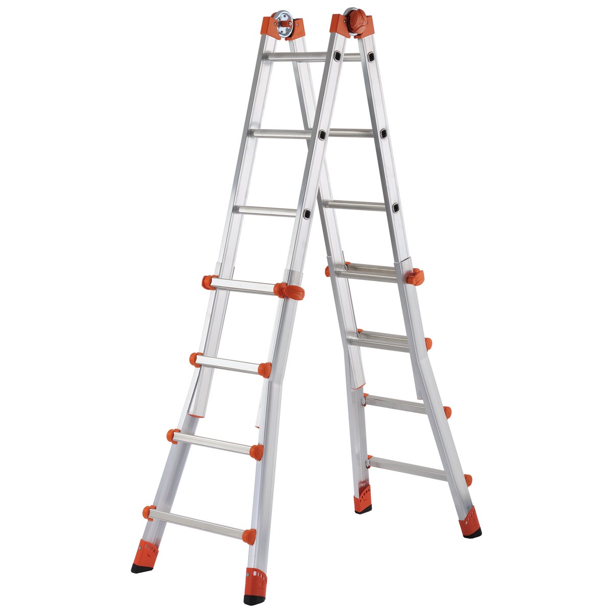 Scala telescopica GIERRE Peppina ALU150 in alluminio 4 + 5 gradini ...