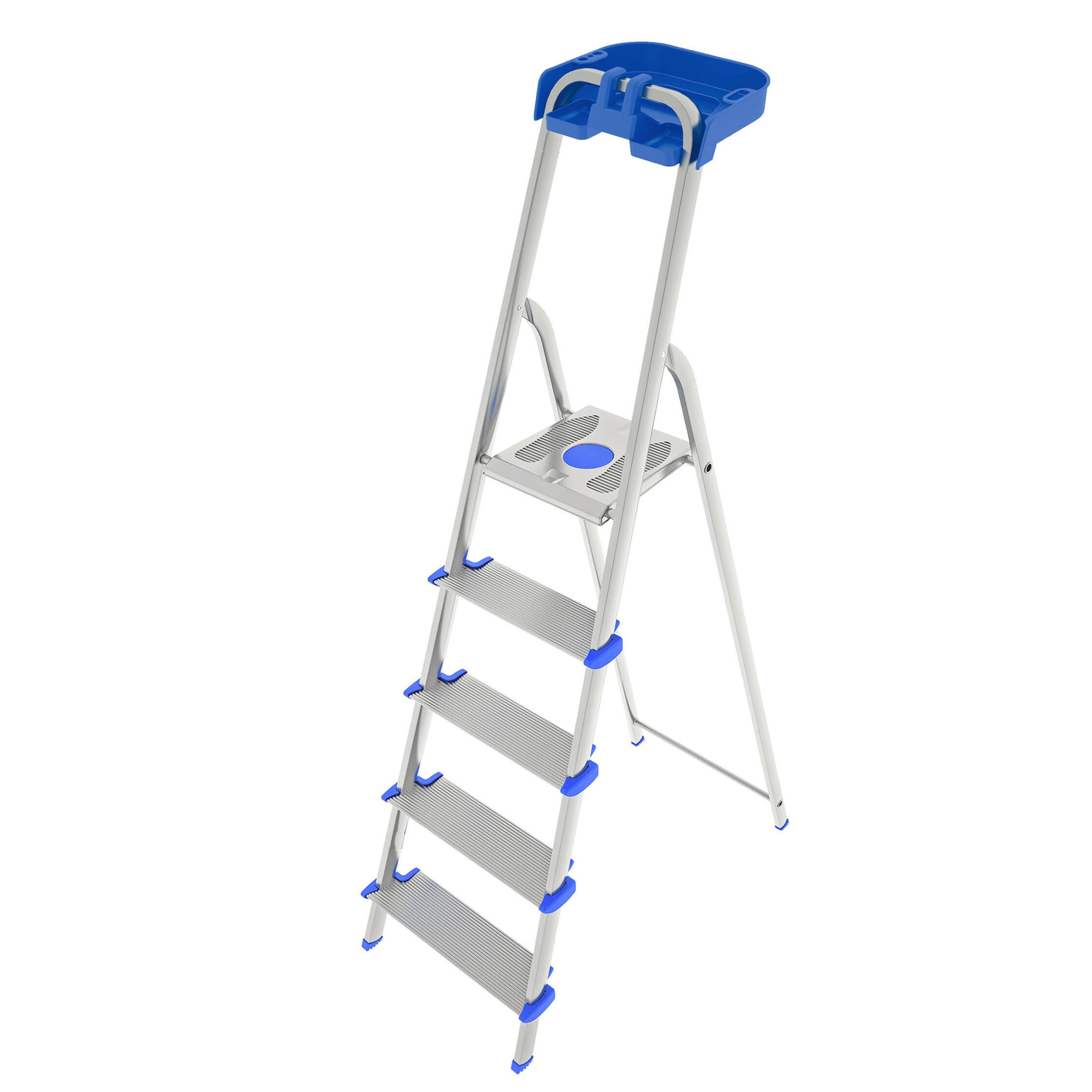 Scala COLOMBO Atlantica in alluminio 5 gradini 150 kg | Leroy Merlin