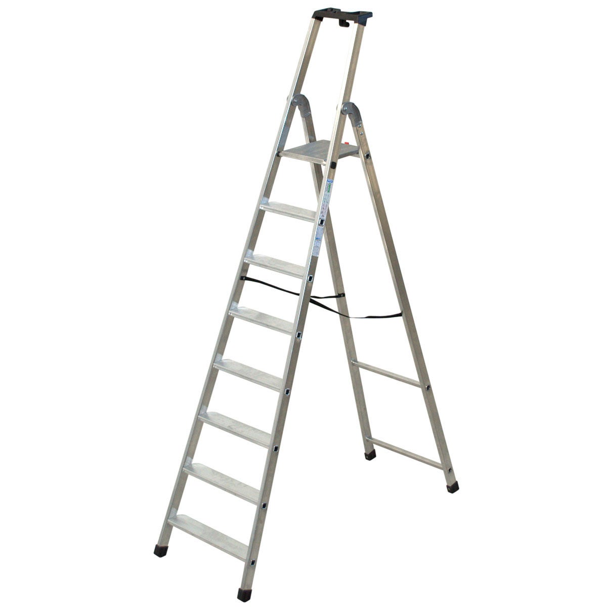 Scala FACAL Quadra in alluminio 8 gradini portata massima 150 kg EN 131 ...
