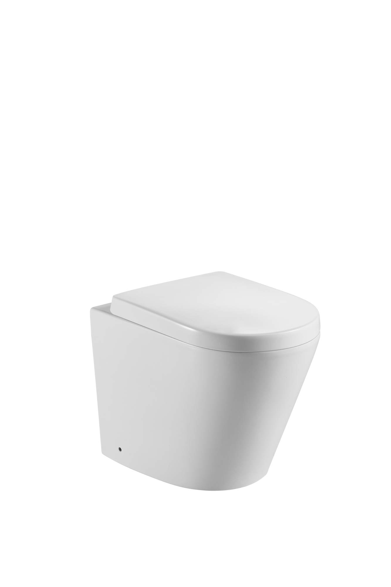 Vaso WC filomuro SENSEA compacta , sedile incluso P 55 x L 36 x H 39.5 ...