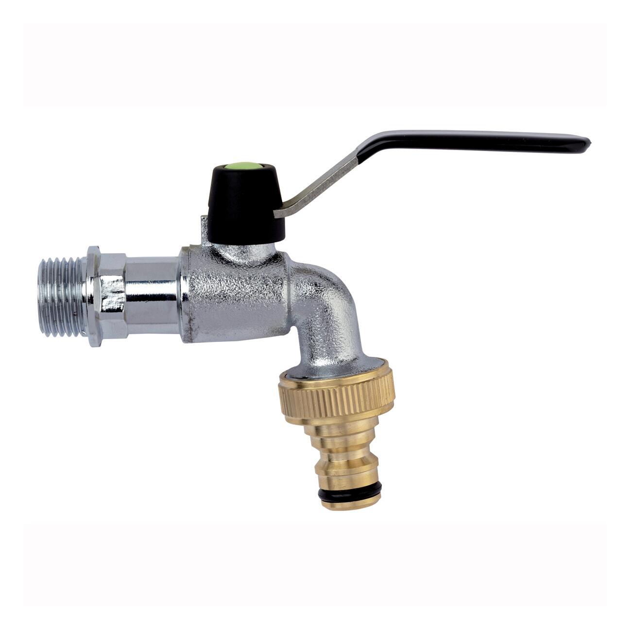 Rubinetto da esterno cromato COLORTAP | Leroy Merlin