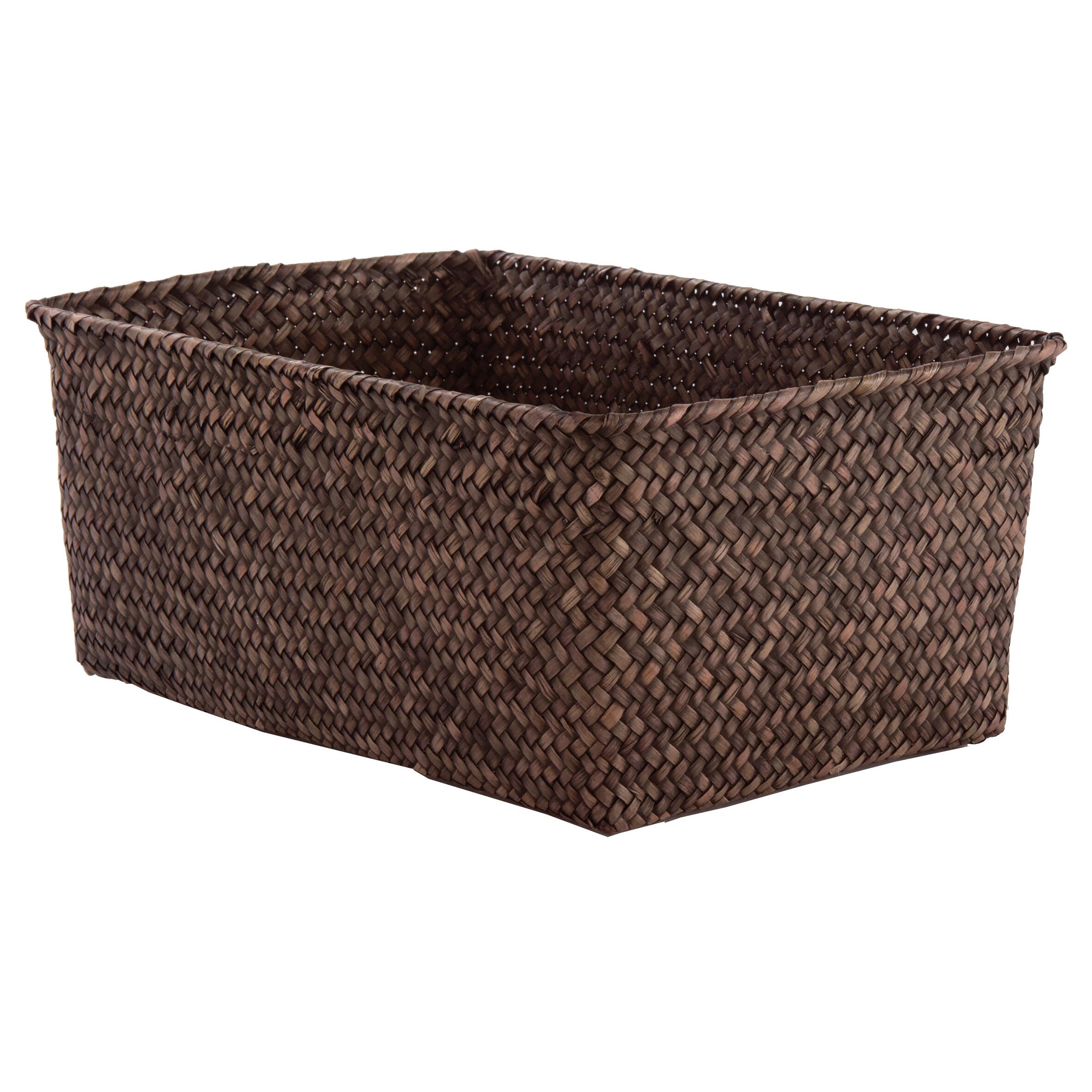Cesta in giunco di mare P 20 x L 30 x H 13 cm | Leroy Merlin