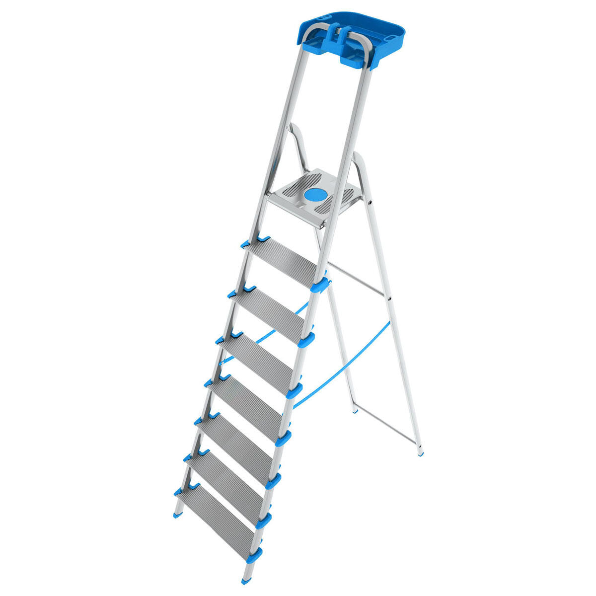 Scala COLOMBO Atlantica in alluminio 8 gradini 150 kg | Leroy Merlin