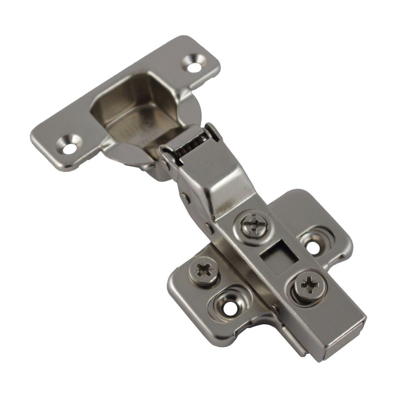 Μεντεσές για ντουλάπι/έπιπλο Μ105xΠ50mm σε ασημί χρώμα