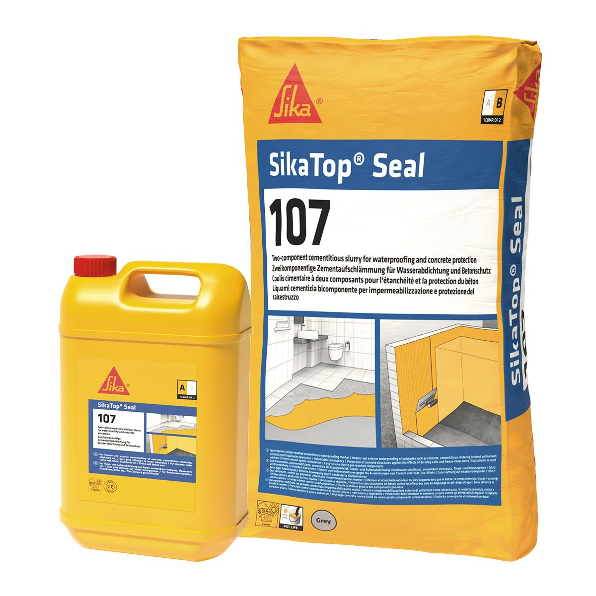 Impermeabilizzante SIKA TOPSEAL 107 A+B | Leroy Merlin
