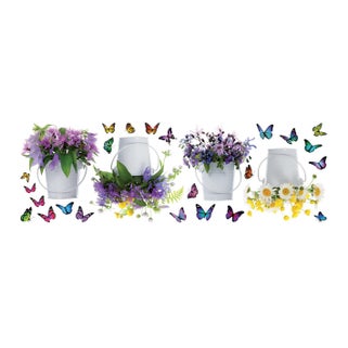 Αυτοκόλλητο διακοσμητικό Flowers CREARREDA