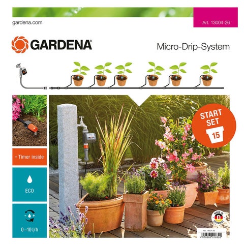 Κιτ ποτίσματος Microdrip GARDENA