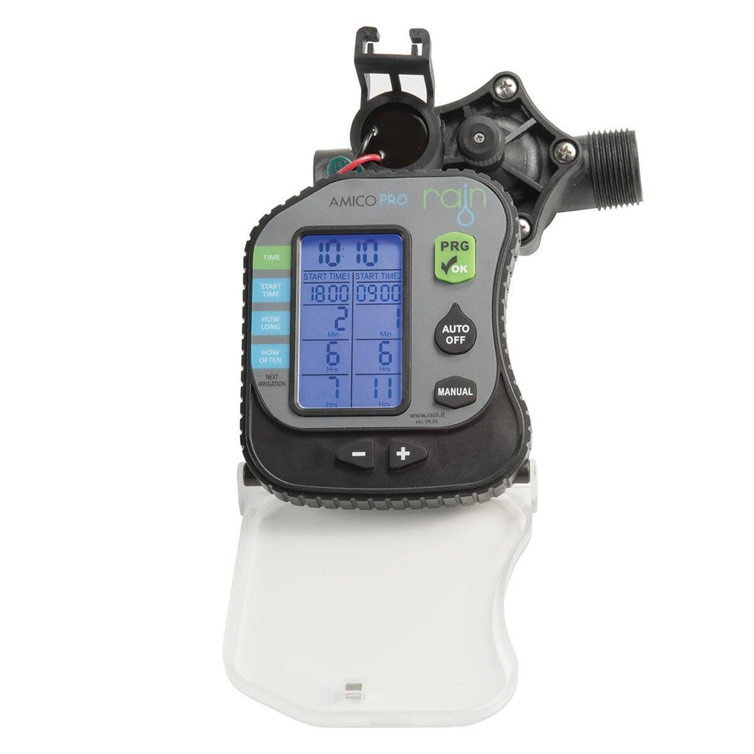 Προγραμματιστής ποτίσματος RAIN Amico με ηλεκτροβάνα μπαταρίας