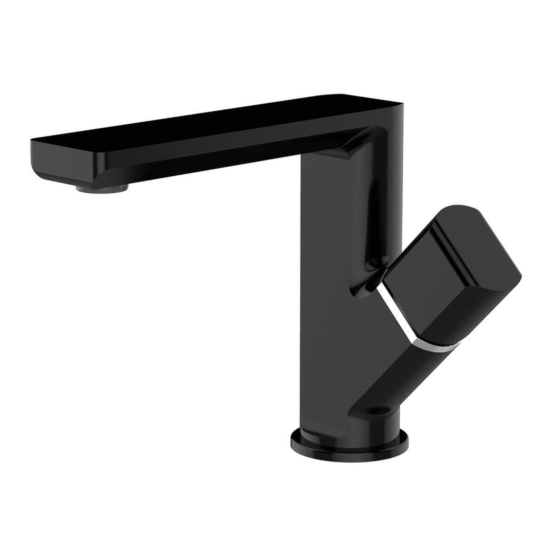 Αναμεικτική μπαταρία SENSEA NEO για νιπτήρα, σε μαύρο φινίρισμα