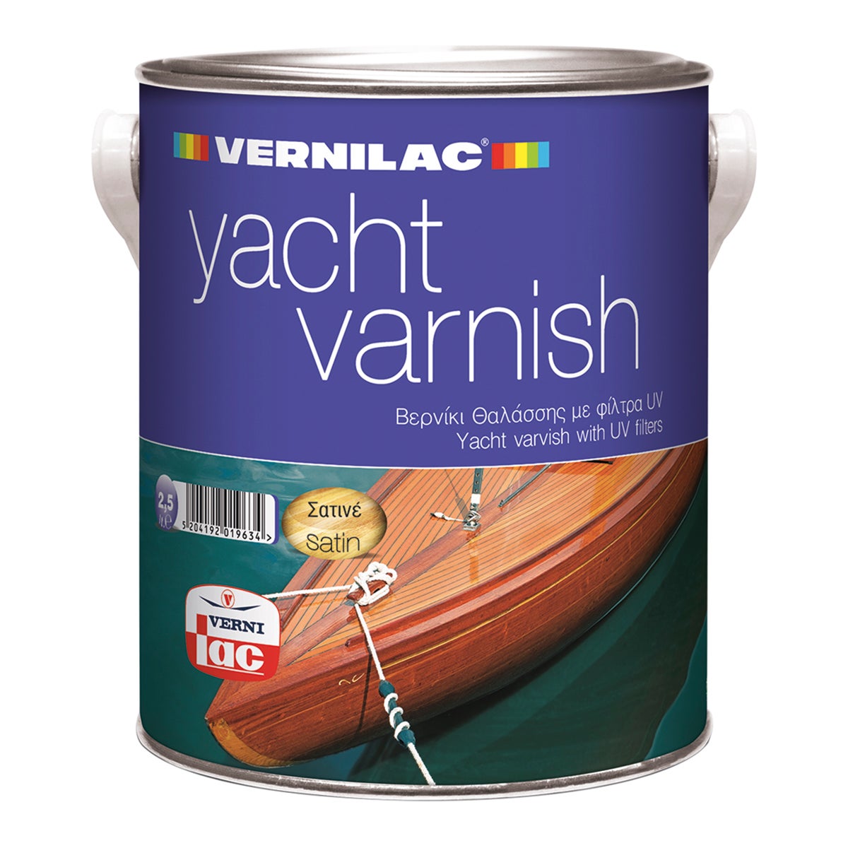 Επικαλυπτικό βερνίκι VERNILAC 2.5 L διάφανο