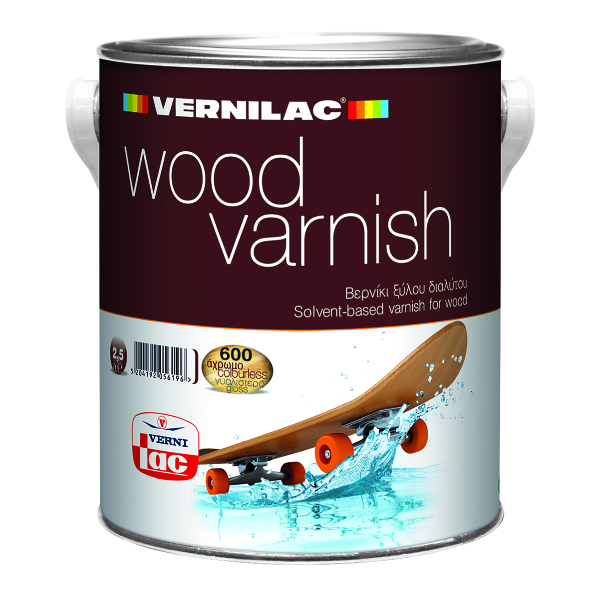 Επικαλυπτικό βερνίκι VERNILAC 2.5 L άχρωμο