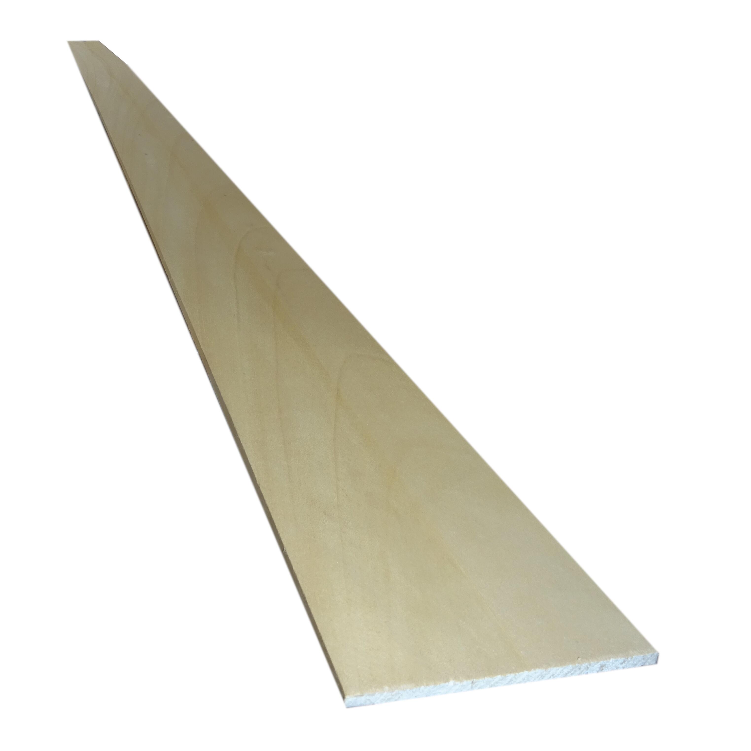 Listello piallato ayous 2.4 m x 100 mm, Sp 5 mm | Leroy Merlin