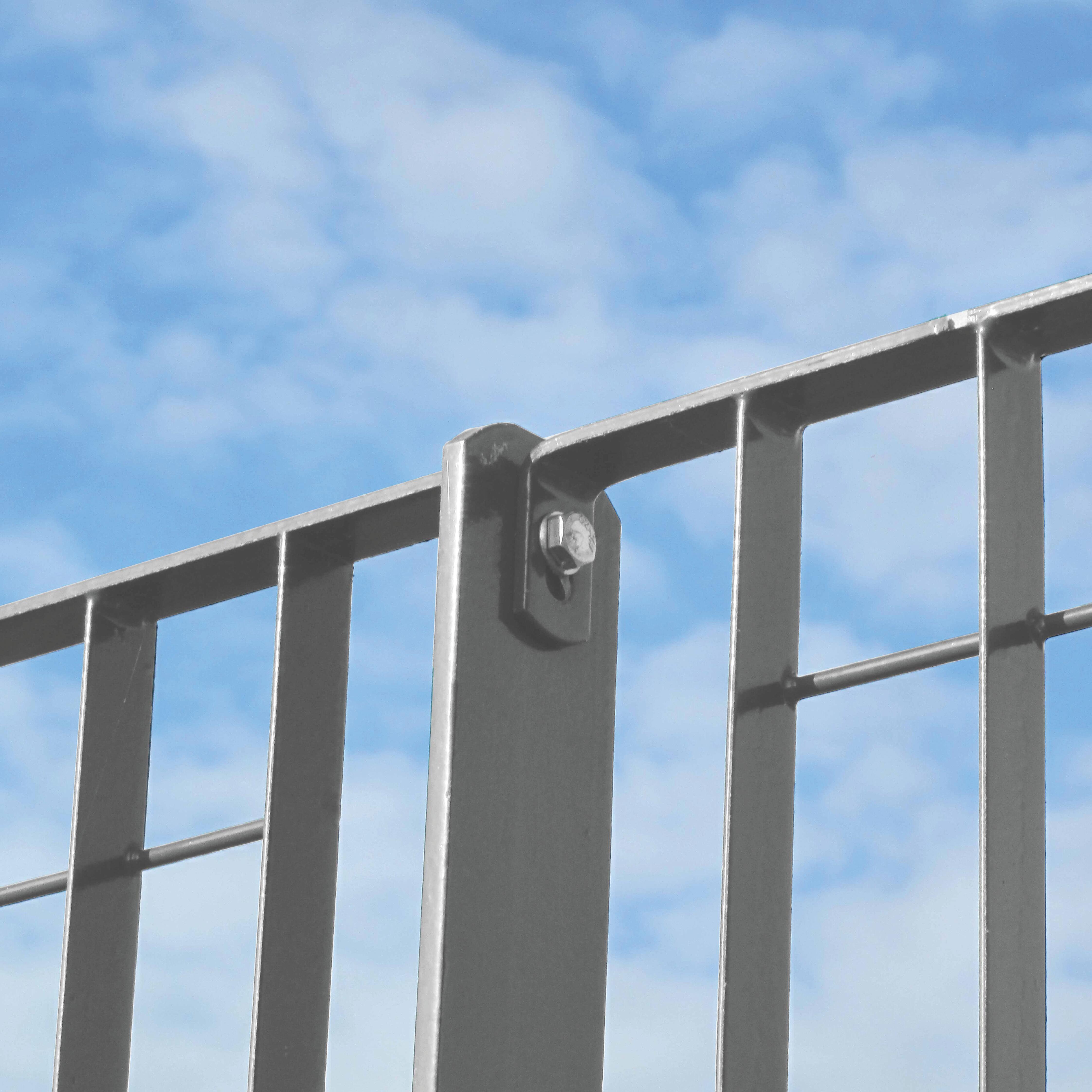 Recinzione grigliato orsogrill in acciaio L 200 x H 199 x P 2.5 cm ...