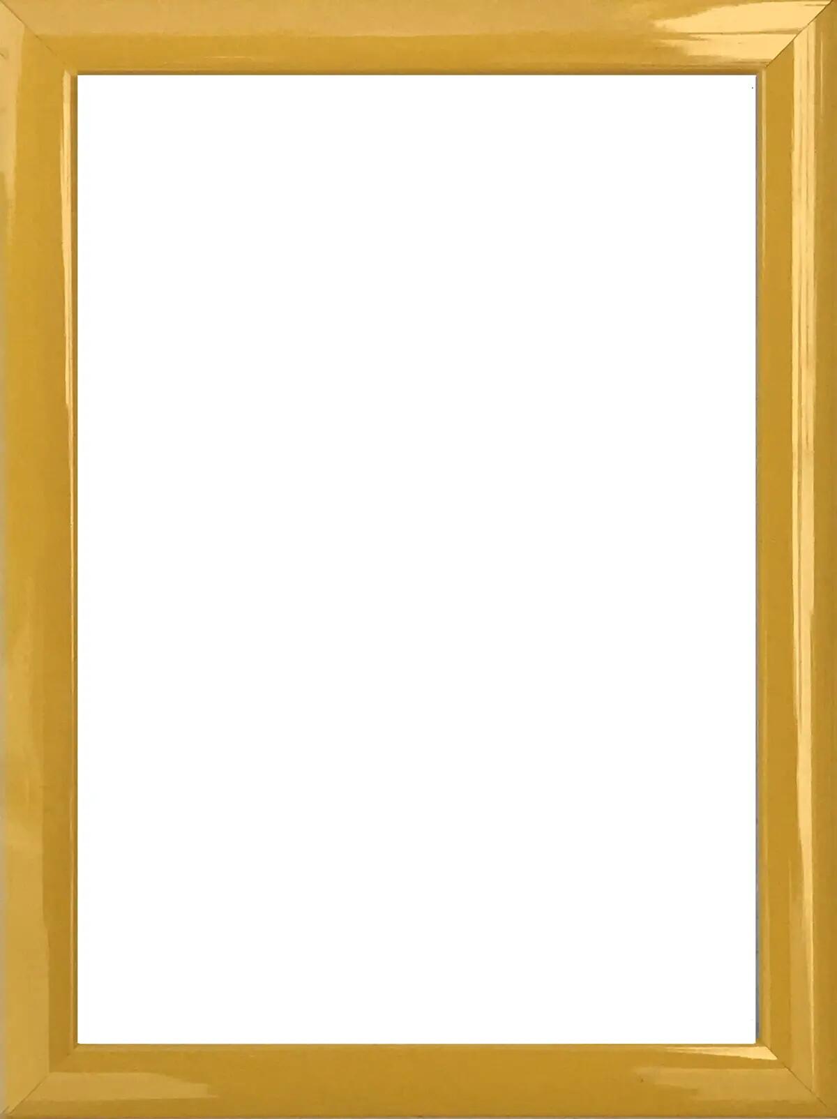 Cornice 20x30 cm in legno giallo lucido Bomber INSPIRE | Leroy Merlin