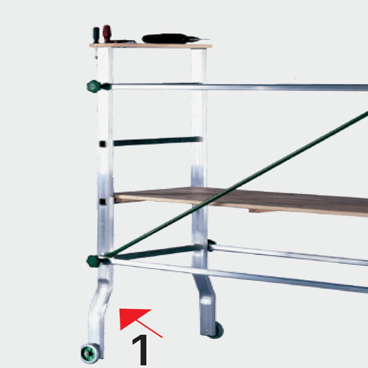 Alzata per scala in alluminio | Leroy Merlin