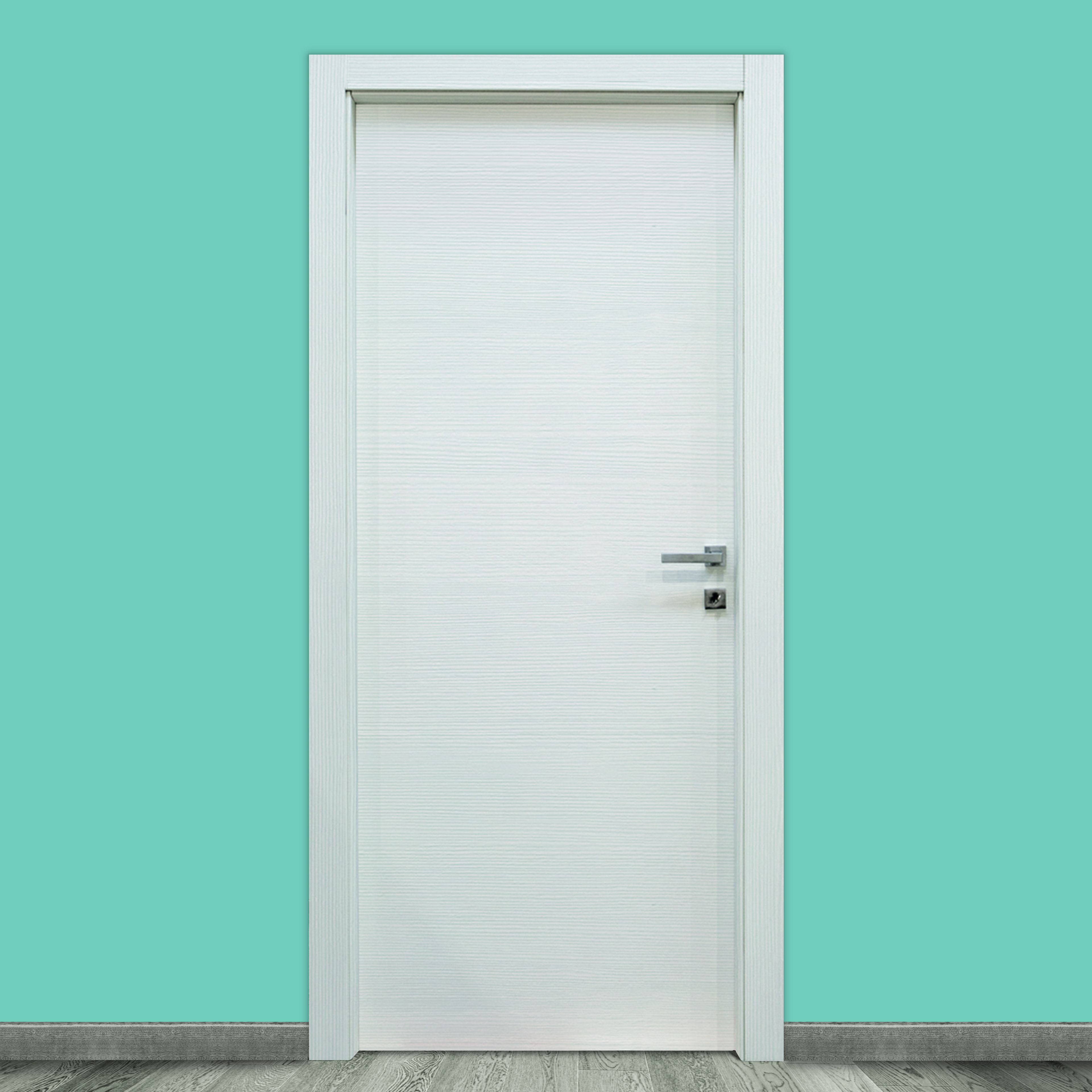 Porta battente Sun bianco L 80 x H 200 cm reversibile | Leroy Merlin