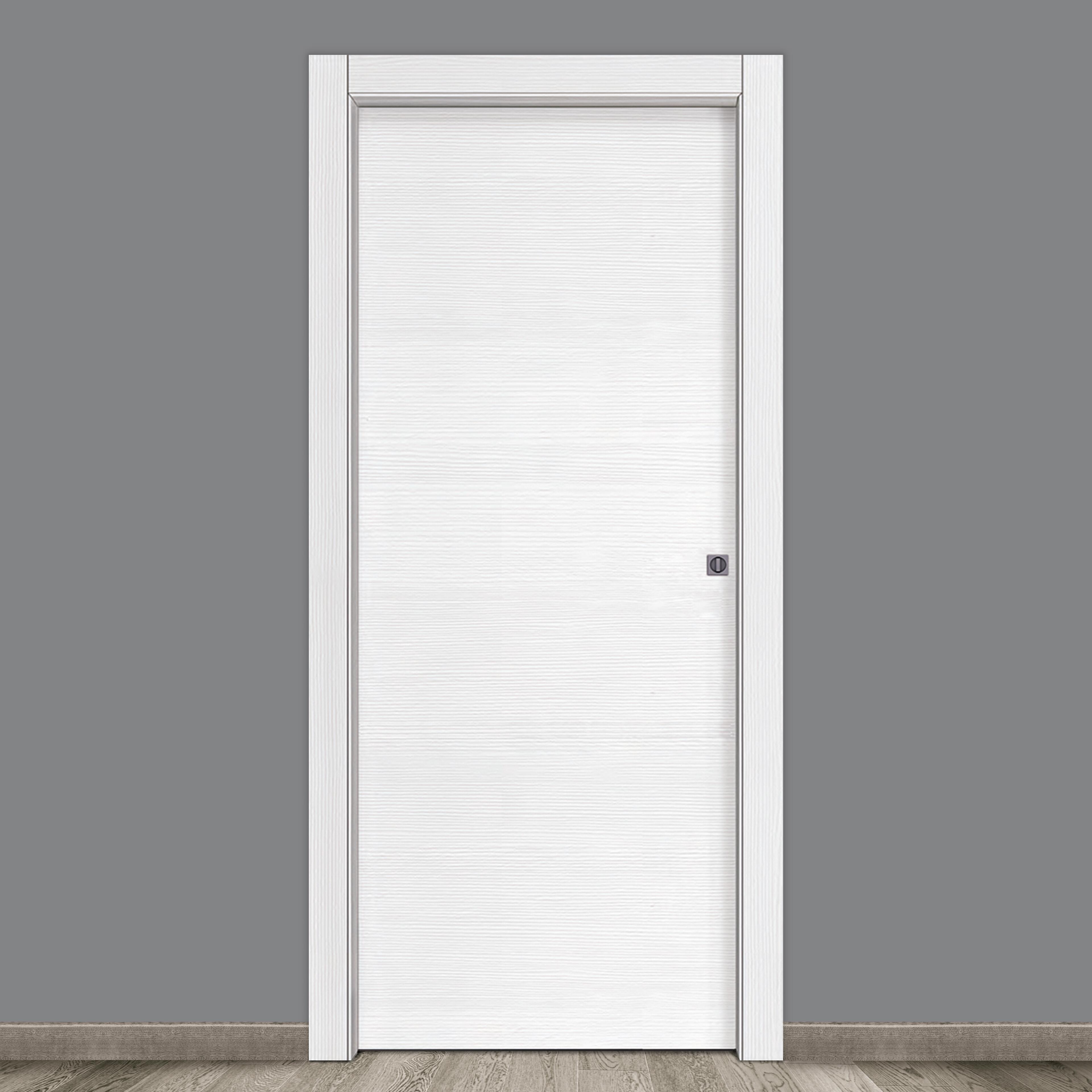 Porta scorrevole Trinity bianco L 70 x H 210 cm reversibile | Leroy Merlin