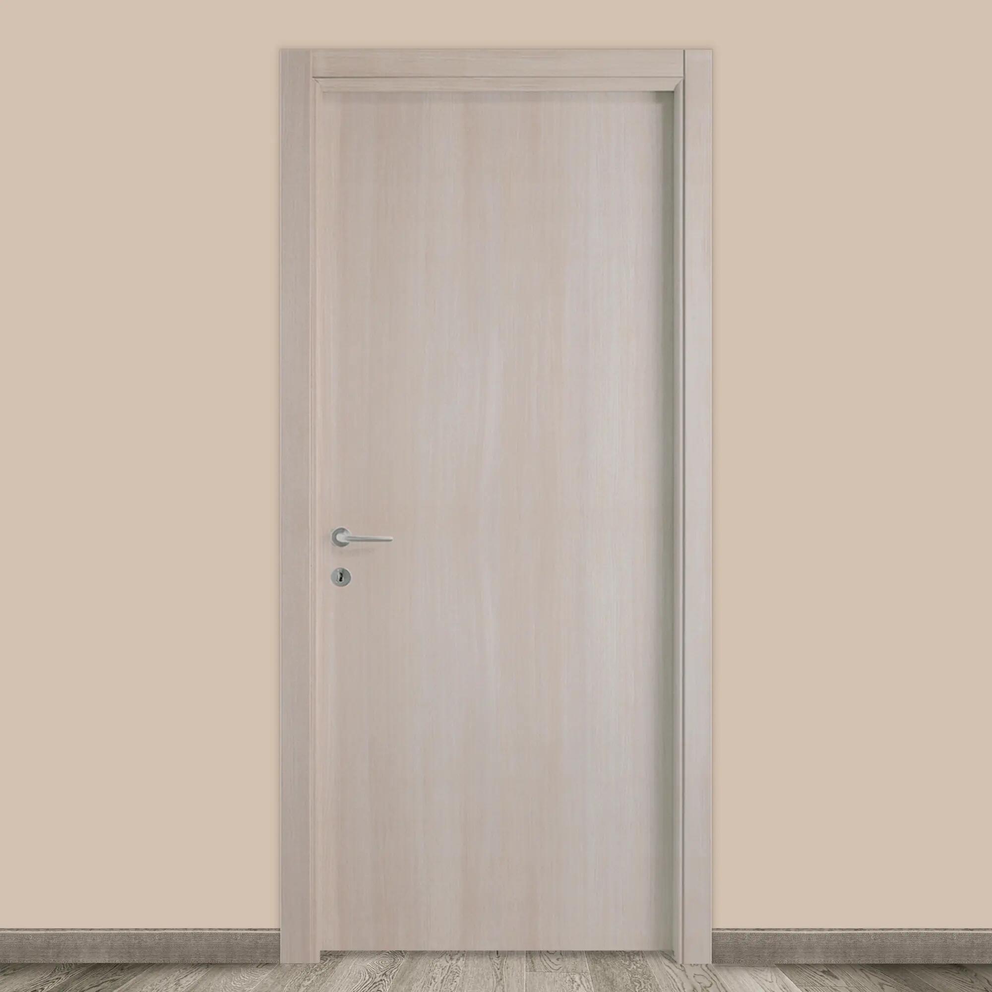 Porta interna a battente Sand in MDF colore marrone, L 60 x H 210 cm ...