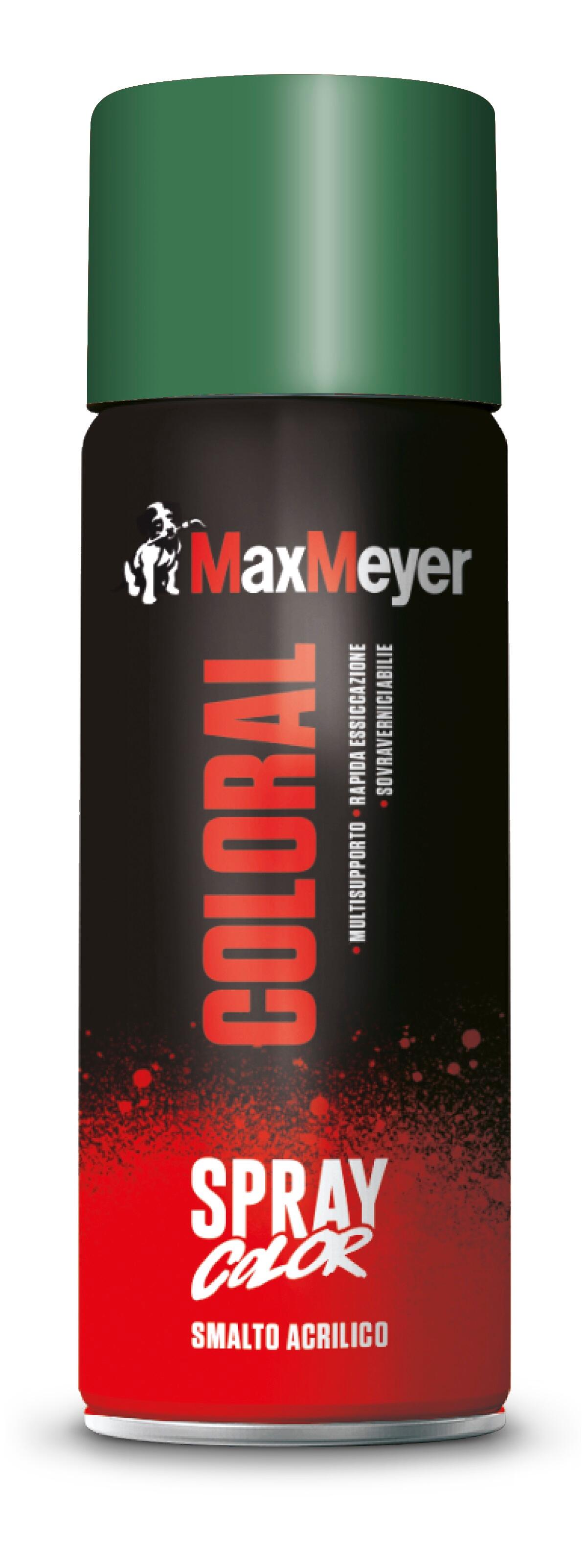 Smalto spray MAXMEYER Ral 6011 verde reseda lucido 400 ml | Leroy Merlin