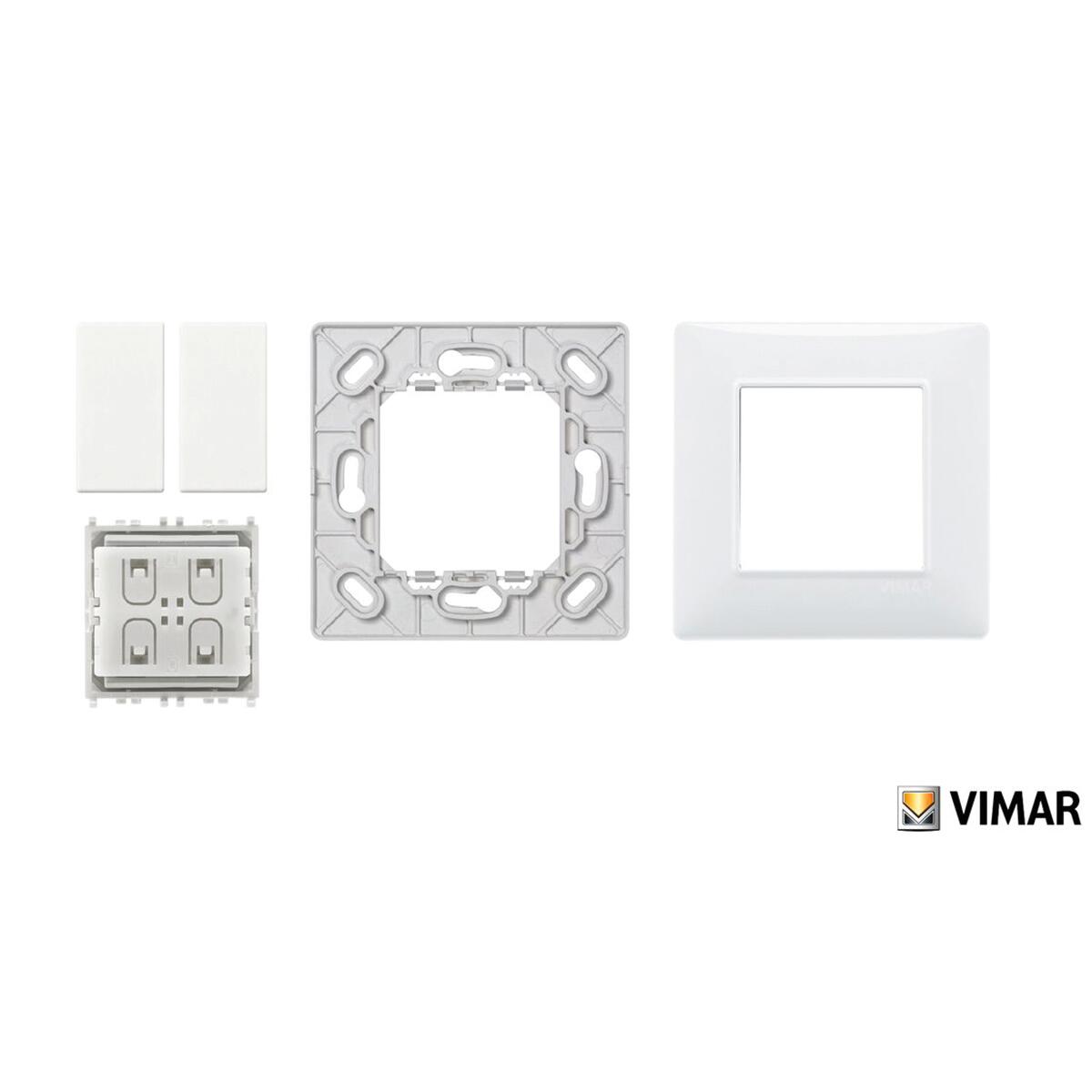 Comando smart Enocean VIMAR Comando connesso no batt. Plana bianco ...