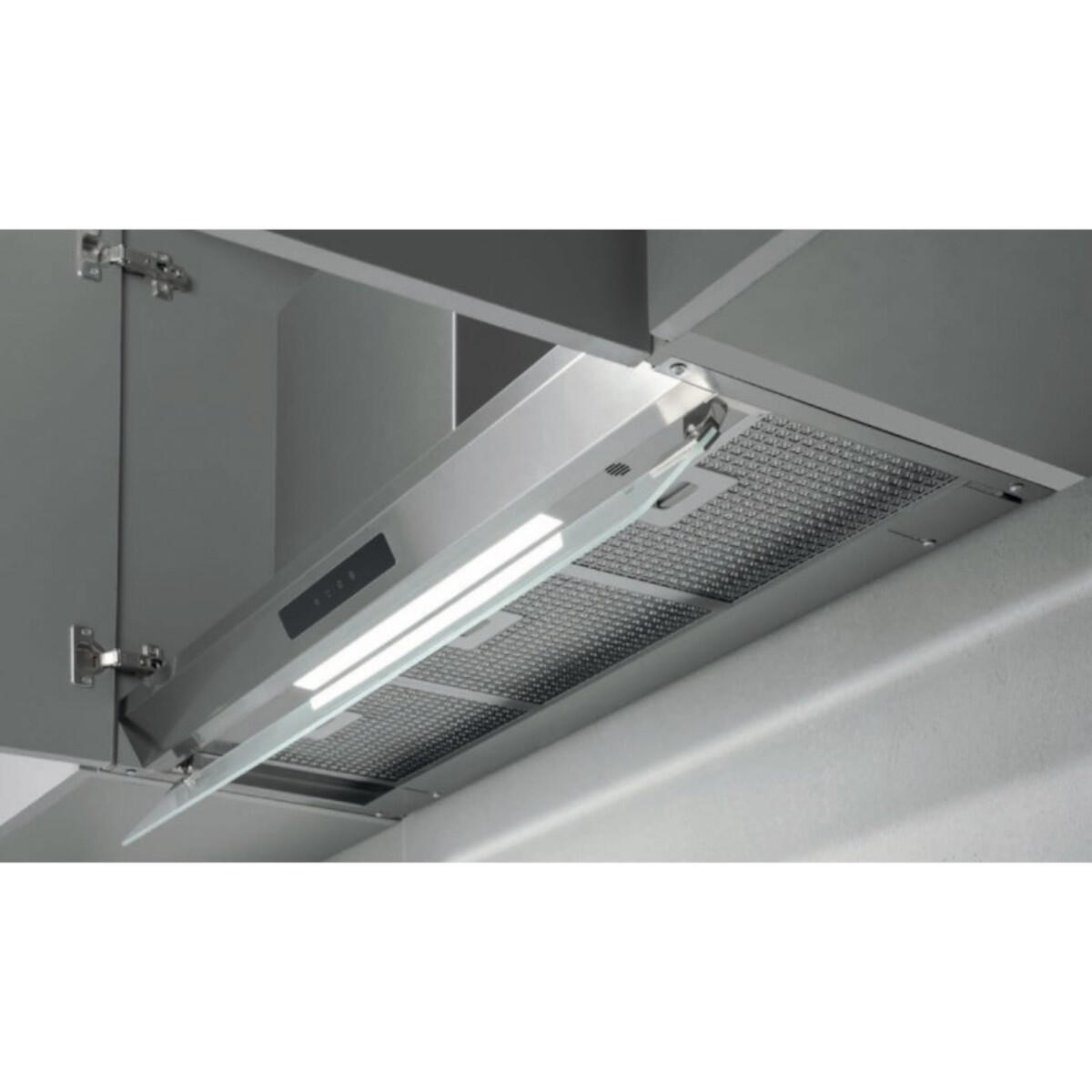 Cappa a incasso 3129 Inside 3 Drop Control SILVERLINE argento L 90 cm ...