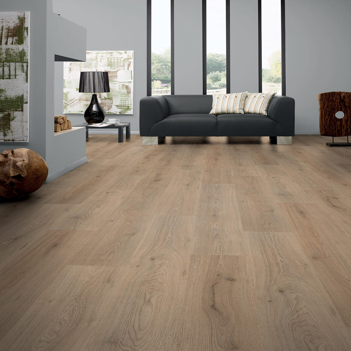 Pavimento laminato passaggio importante Advanced rovere chiaro, 2.131 ...