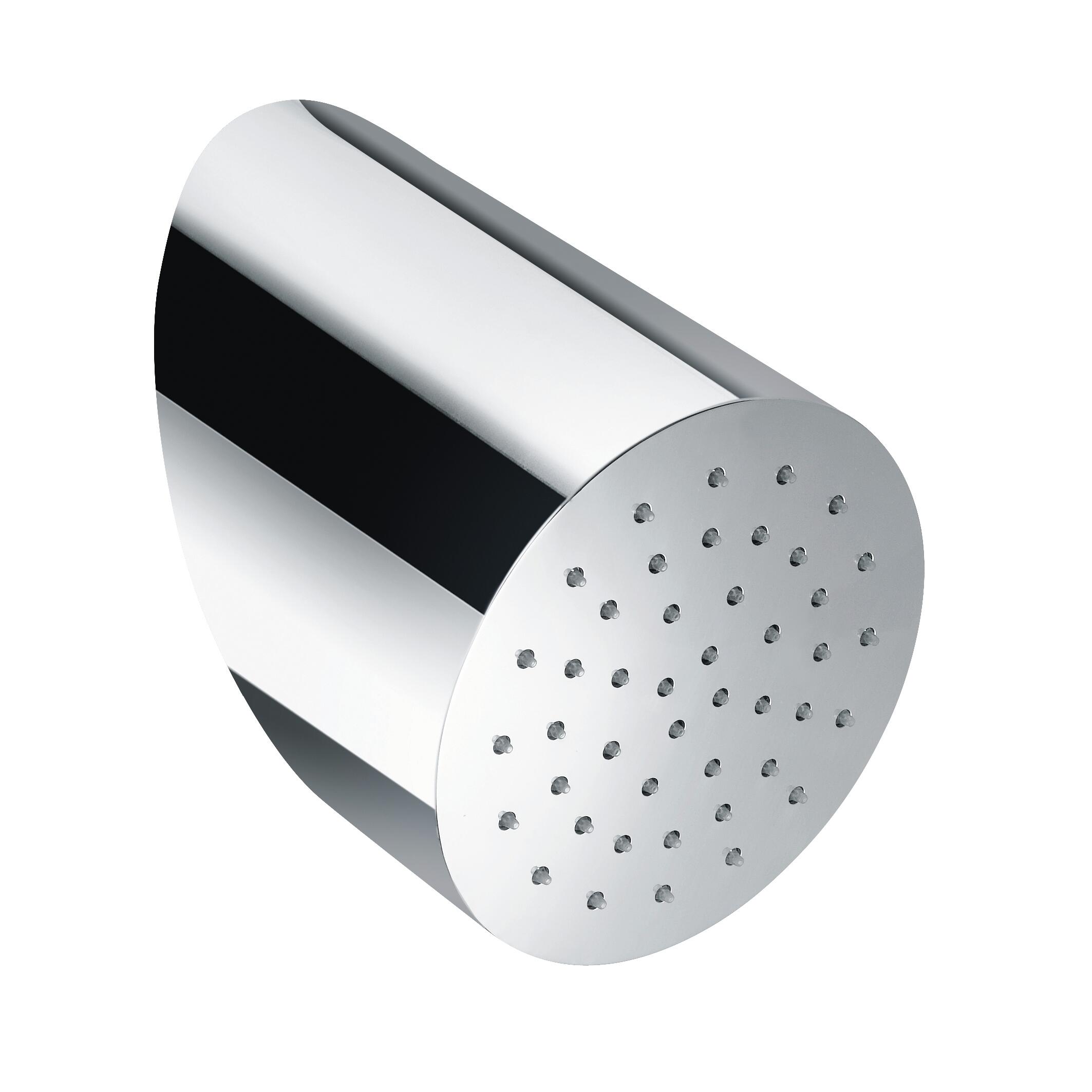 Soffione doccia Inclinato D25 in inox cromato | Leroy Merlin