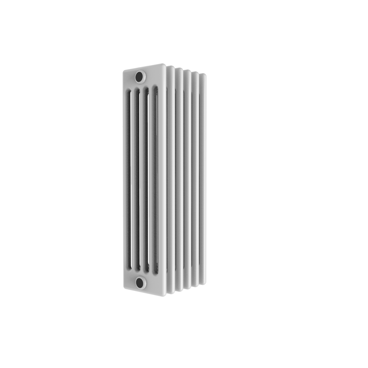 Radiatore acqua calda Comby in acciaio 5 colonne, 6 elementi, interasse ...