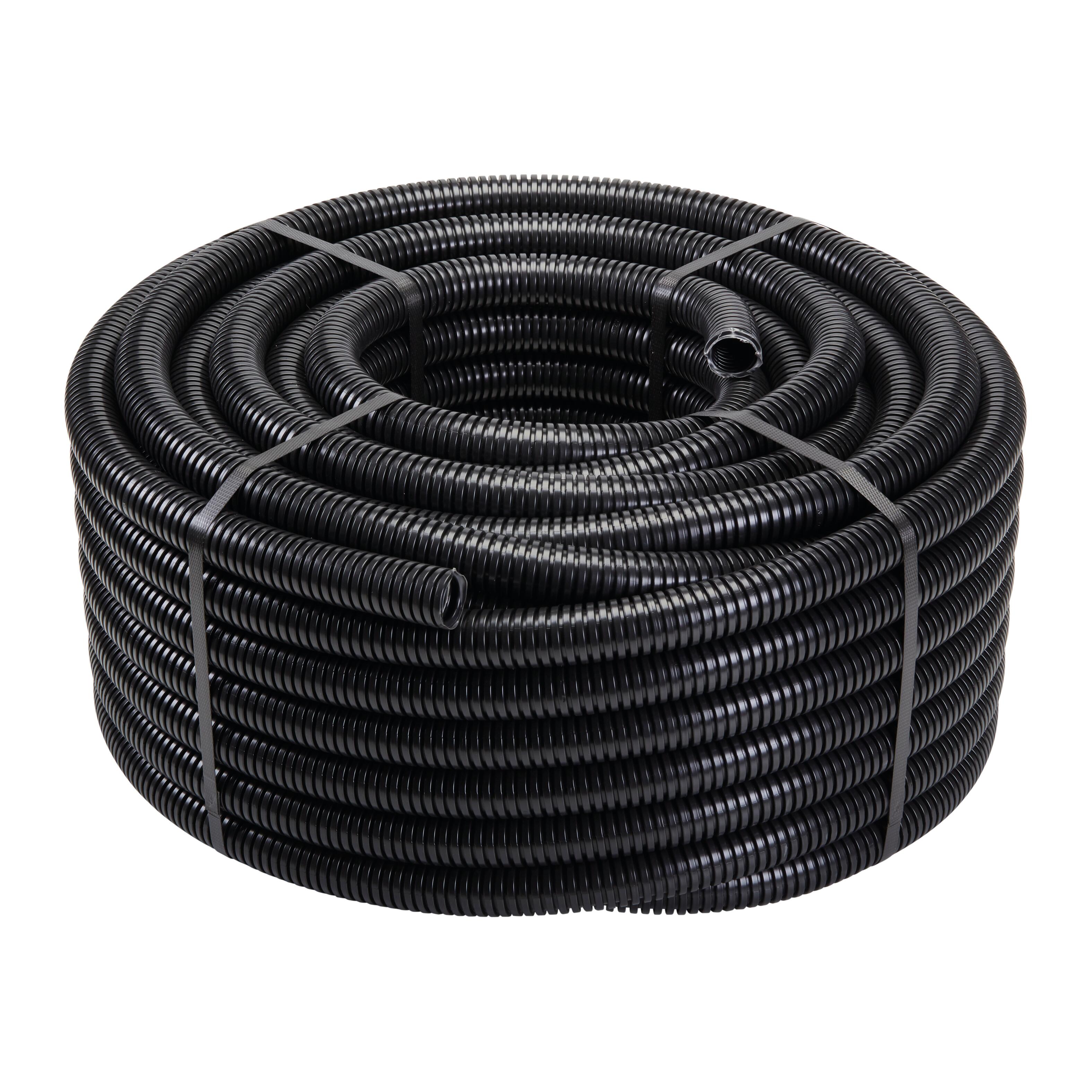Tubo corrugato GEWISS nero Ø 32 mm L 50 m con tirafilo | Leroy Merlin