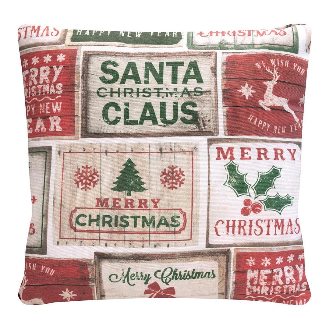Μαξιλάρι διακοσμητικό Santa Claus Π40xΜ40cm