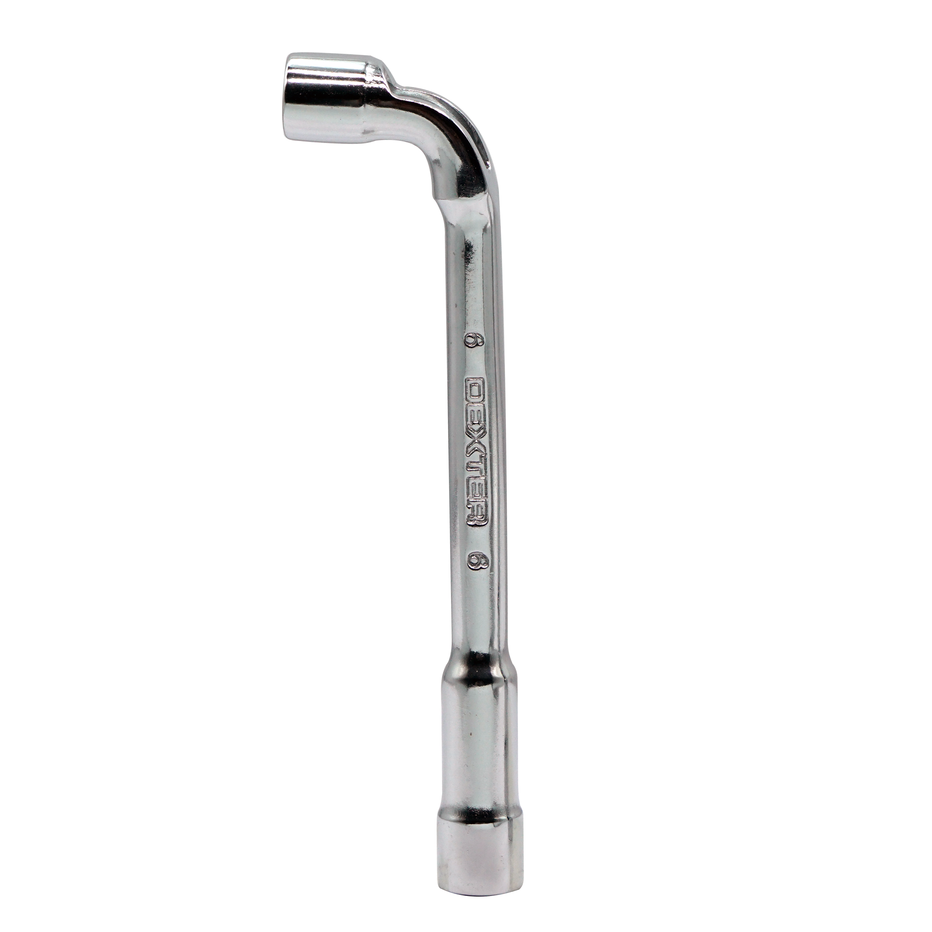 Clé à pipe débouchée en chrome vanadium multifonction DEXTER, Diam.6 mm ...