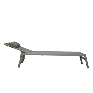 Ξαπλώστρα Riba από μέταλλο σε χρώμα μπεζ