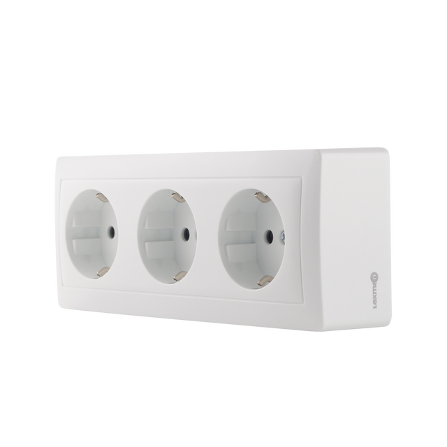 Enchufes de superficie: compra online | Leroy Merlin