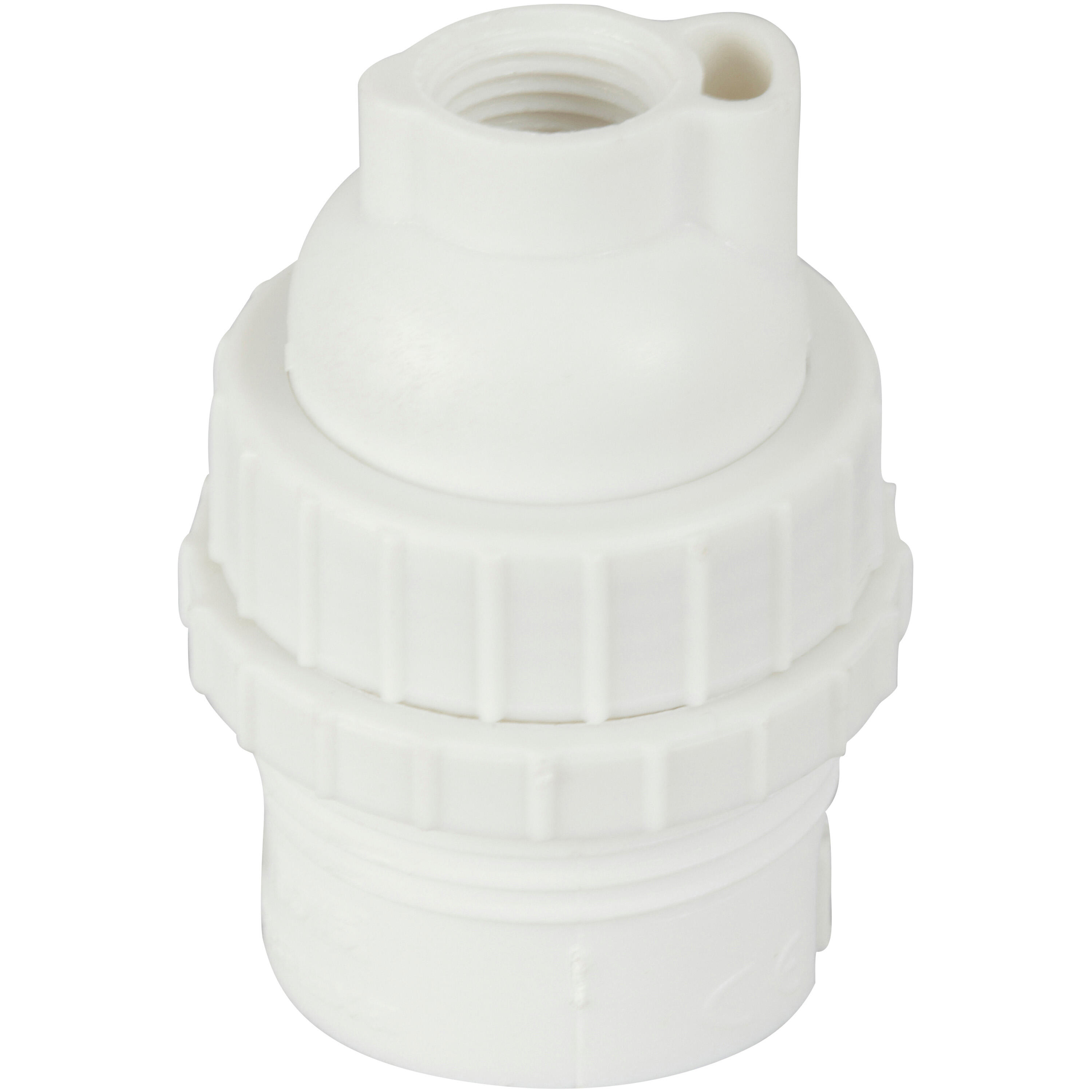 Douille électrique à vis B22 nylon, blanc | Leroy Merlin