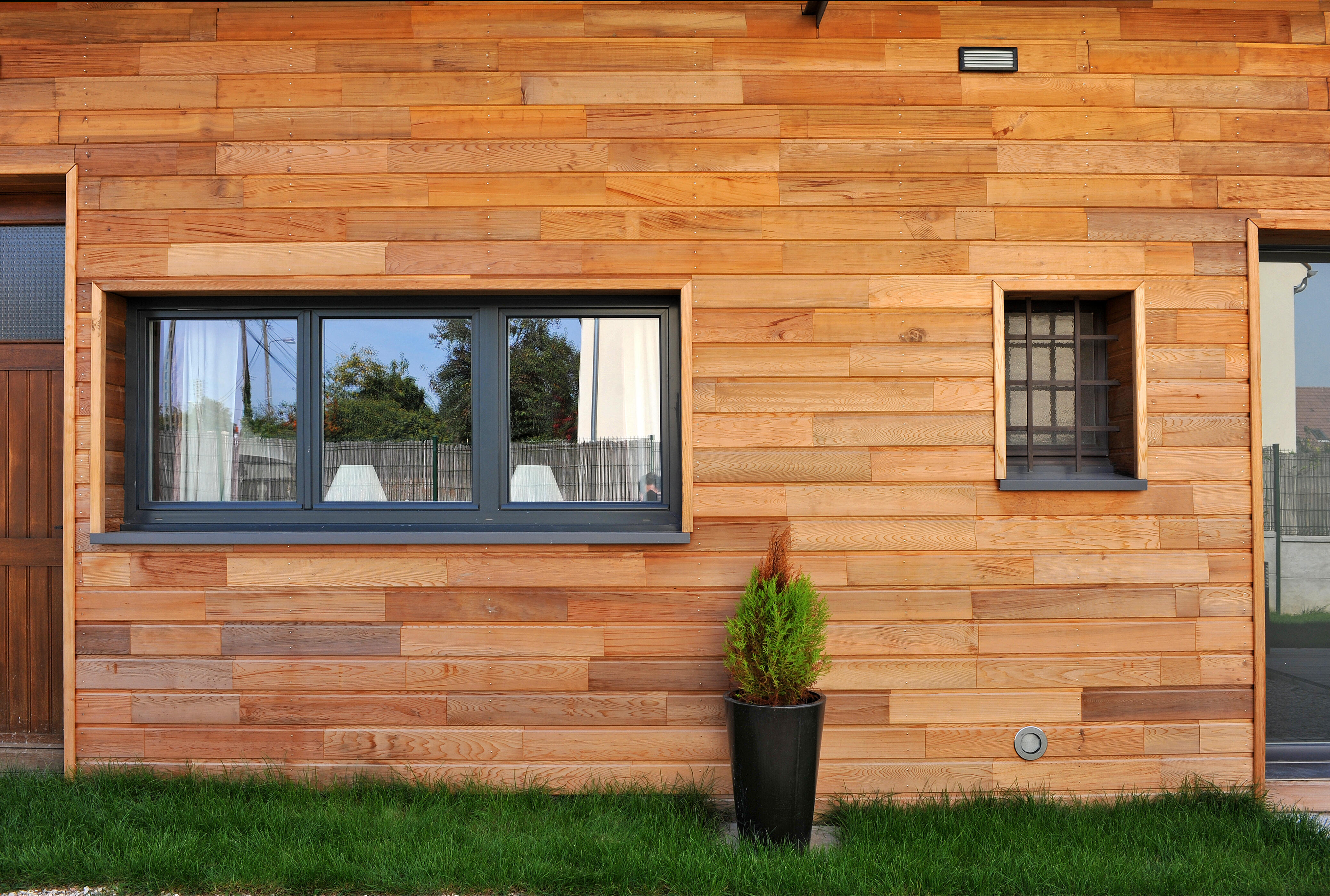 Clin pour bardage cèdre rouge naturel ISB Elan 2.25 m | Leroy Merlin