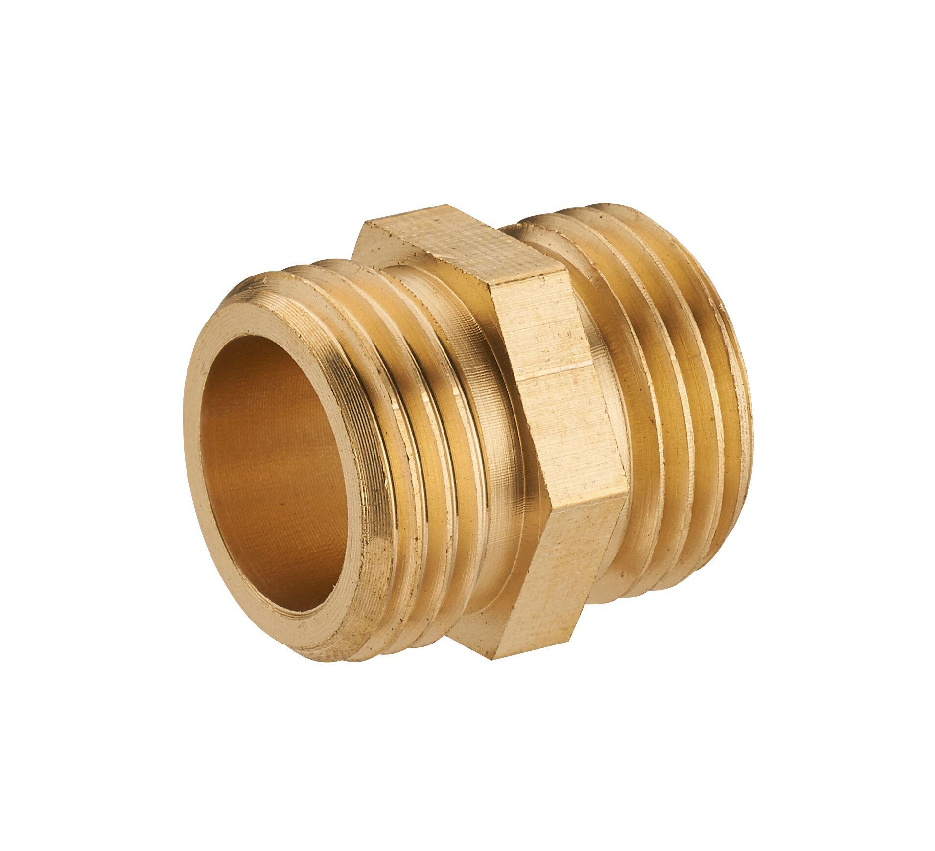 Lot de 10 mamelons à visser laiton M 12 x 17 pour tube en cuivre ...