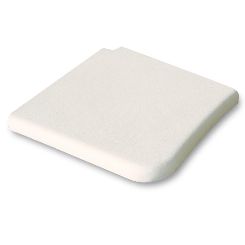 Margelle angle externe gauche profil plat 33 x 28,5 cm - épaisseur 2,7/ ...