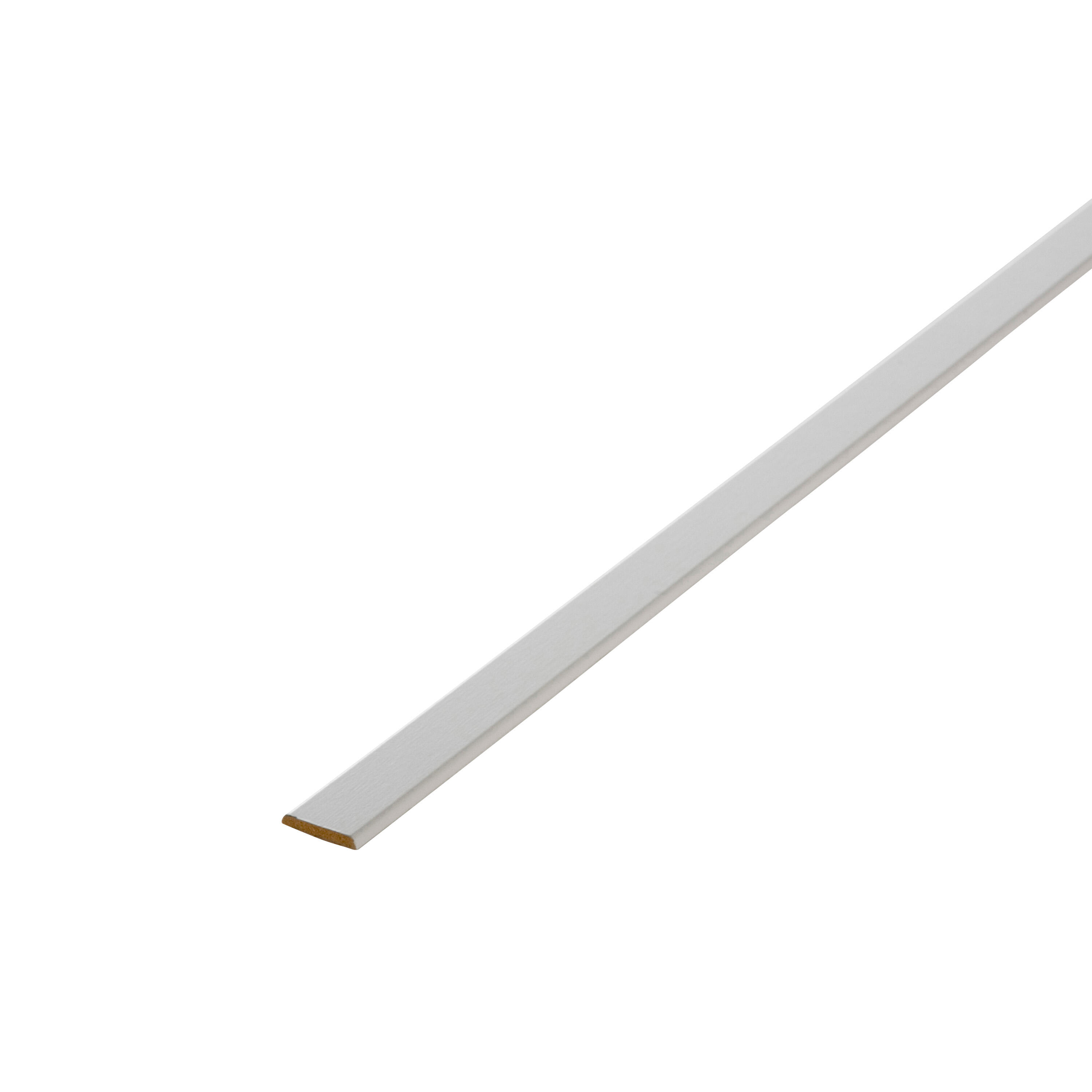 Champlat médium (MDF) 2 arrondis gris galet 5, 4 x 30 mm, L.2.4 m ...