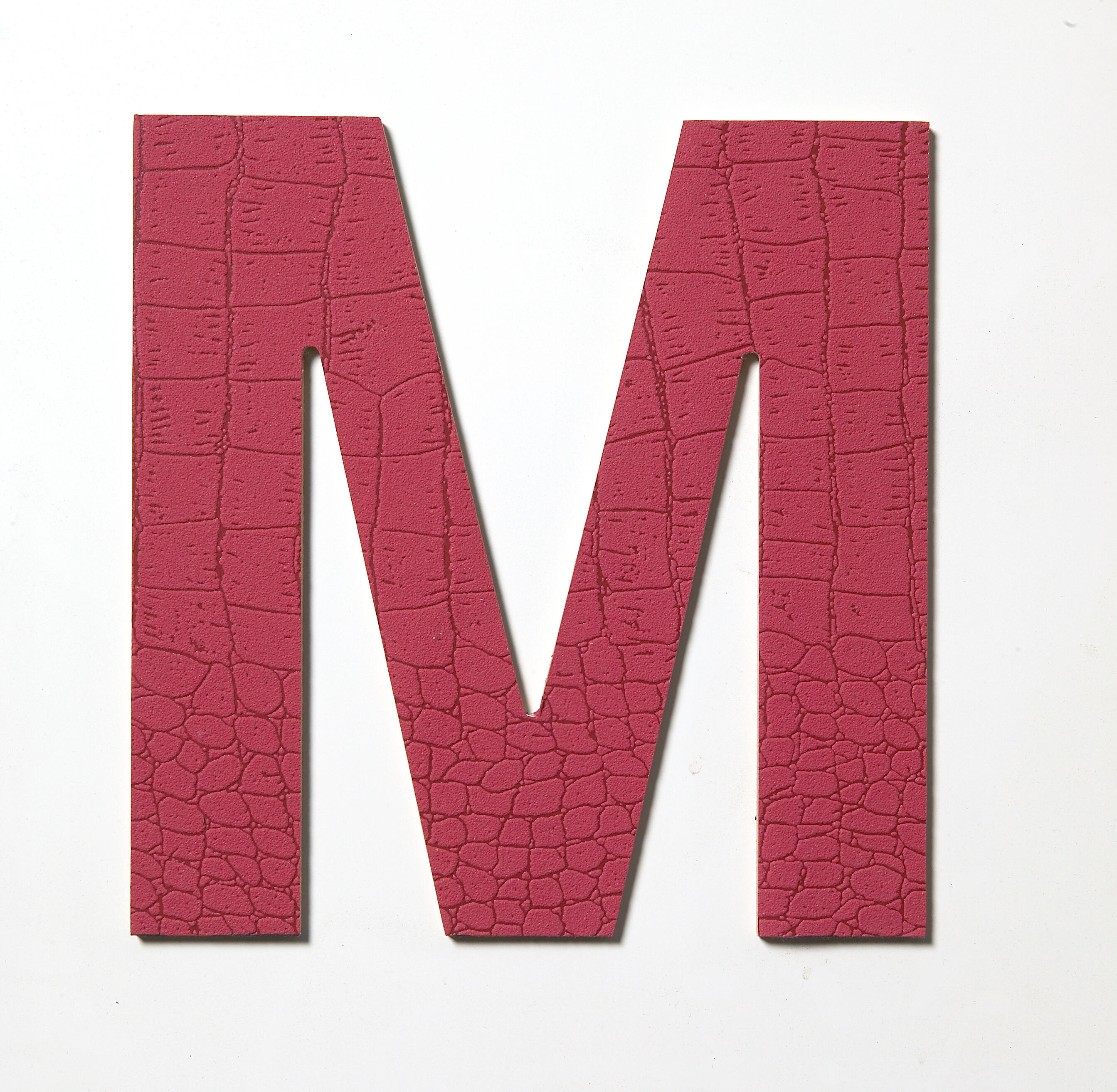 Lettre décorative M majuscule, beige, 30 cm x 30 cm | Leroy Merlin