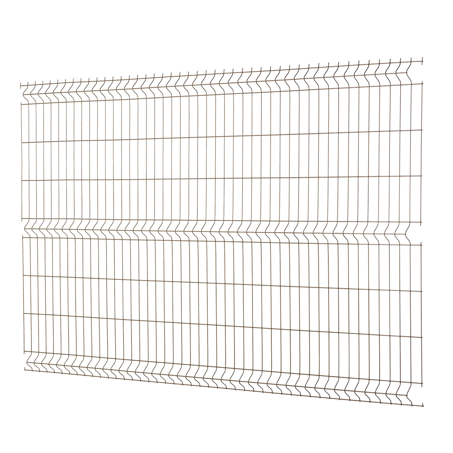 Grillage rigide Naterial gris H.1.9 x L.2.5 m, maille 200x55 mm | Leroy ...