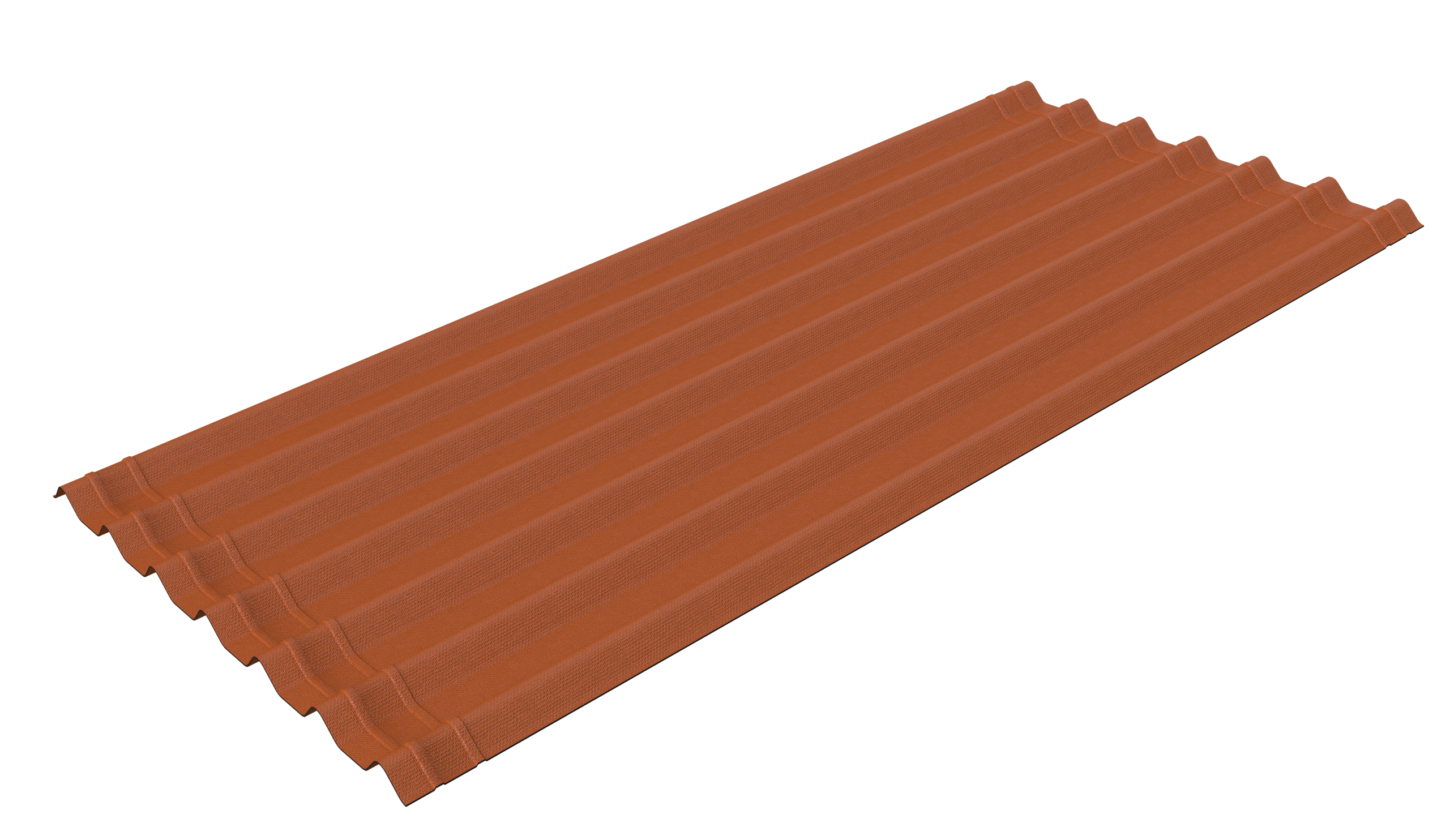 Lastra da copertura ONDULINE Easyfix in bitume L 200 x L 81 cm, Sp 2.6 mm | Leroy Merlin