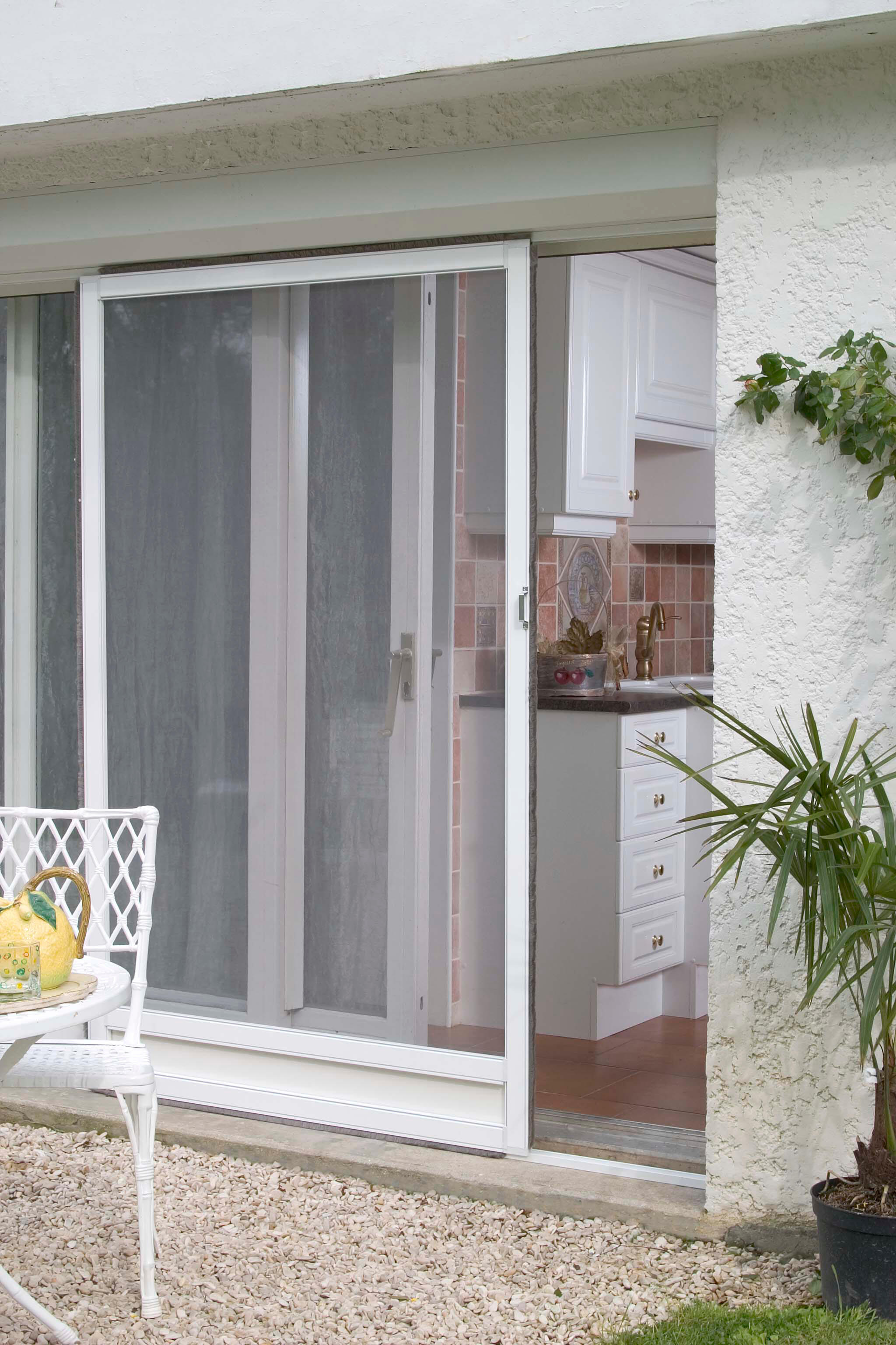 Moustiquaire H240xl300cm coulissante/baie/p.fenêtre MOUSTIKIT CONFORT ...