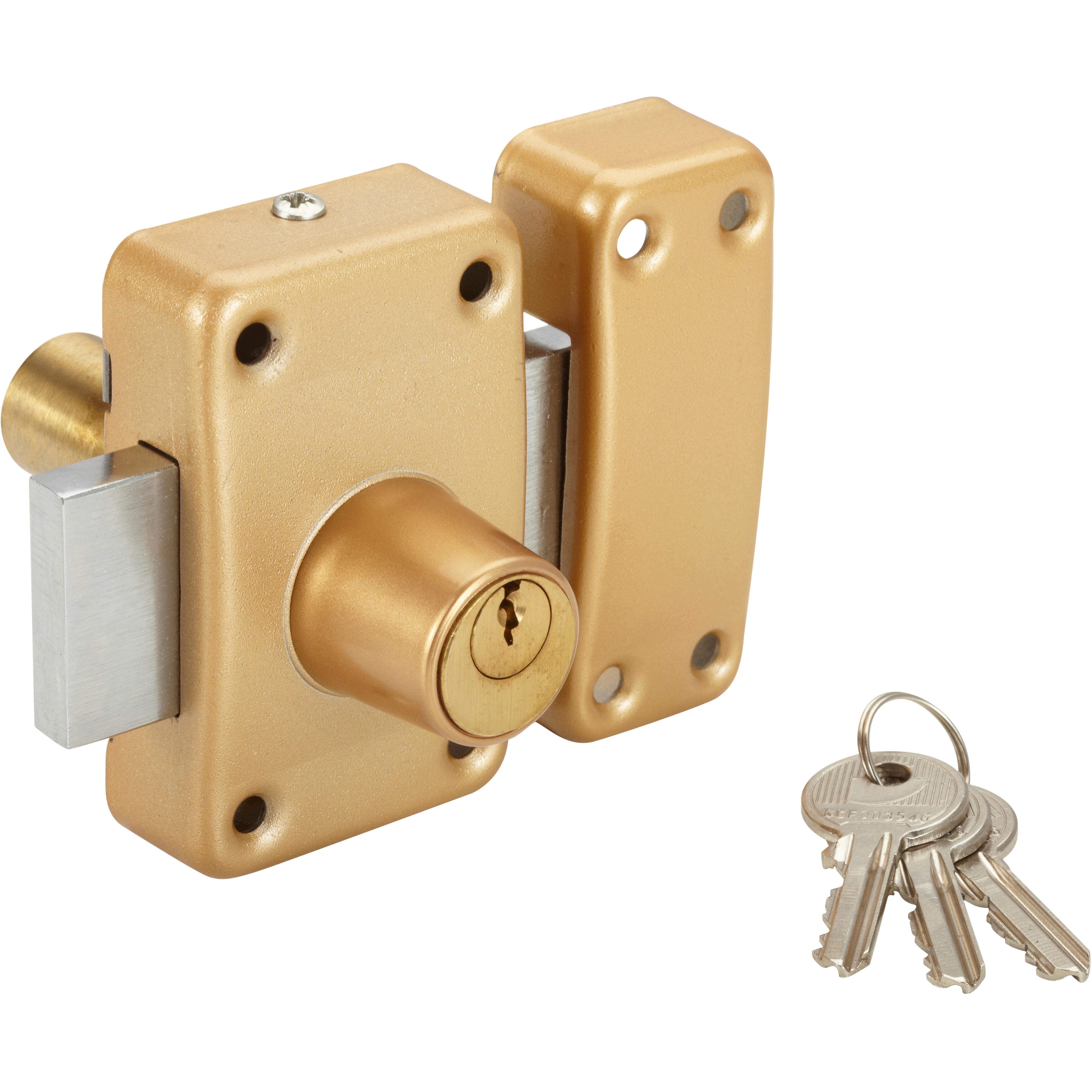 Verrou STANDERS, L.50 mm ent.fix. 38 l.56 x h.90 mm | Leroy Merlin