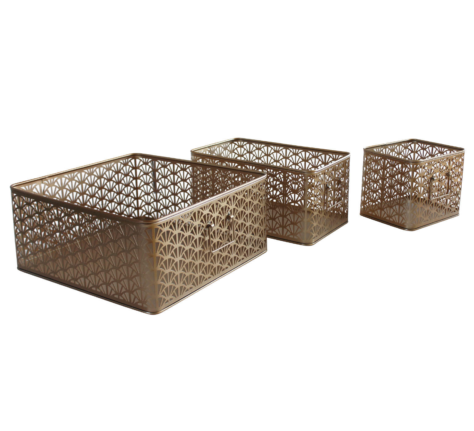 Panier BOX & BEYOND Kub jaune H.15 x l.31 x P.31 cm | Leroy Merlin