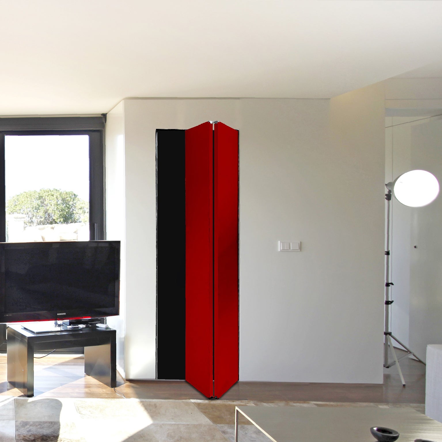 Porte de placard pliable À peindre l70xH210cm | Leroy Merlin